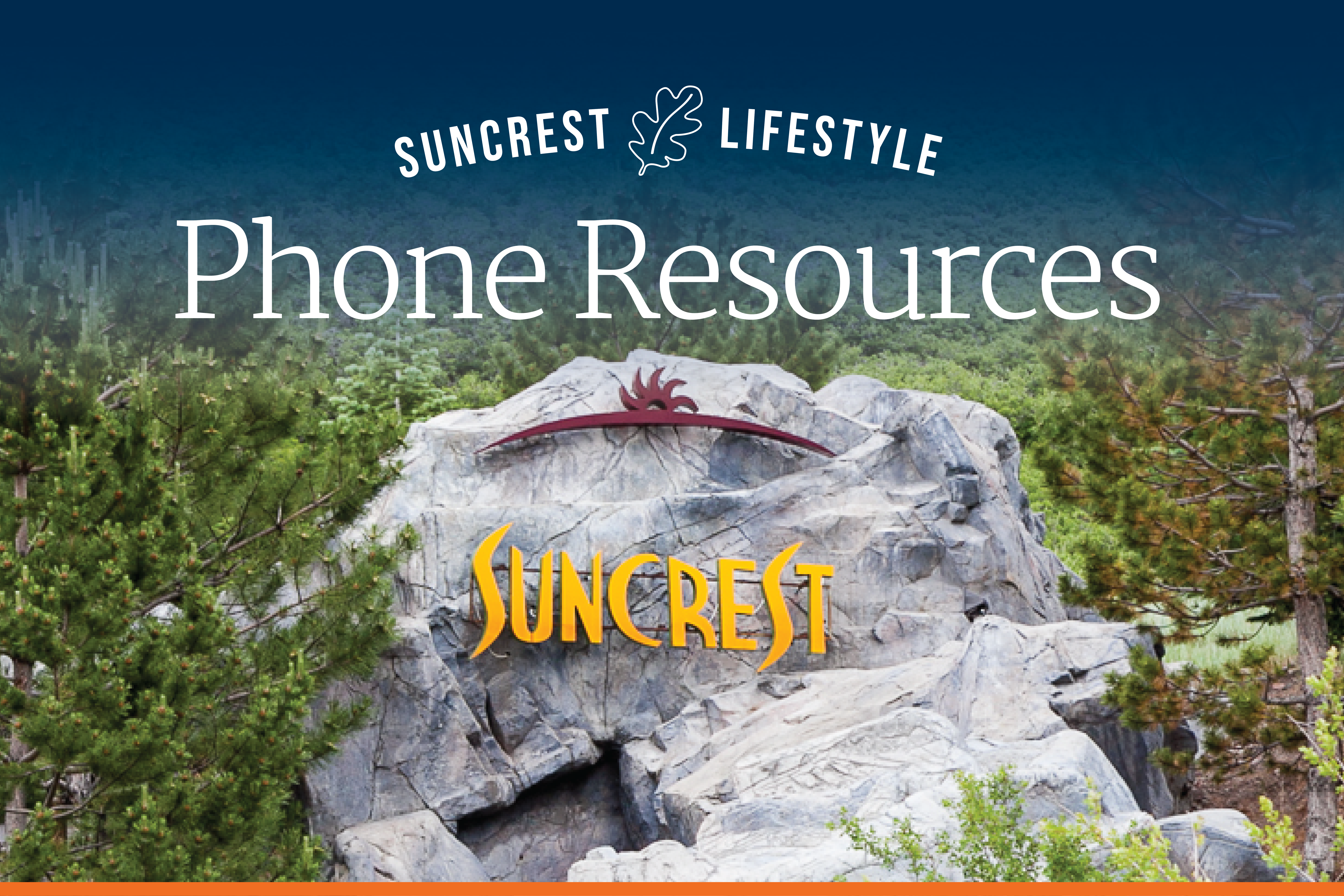 Phone Resources - SunCrest Lifestyle